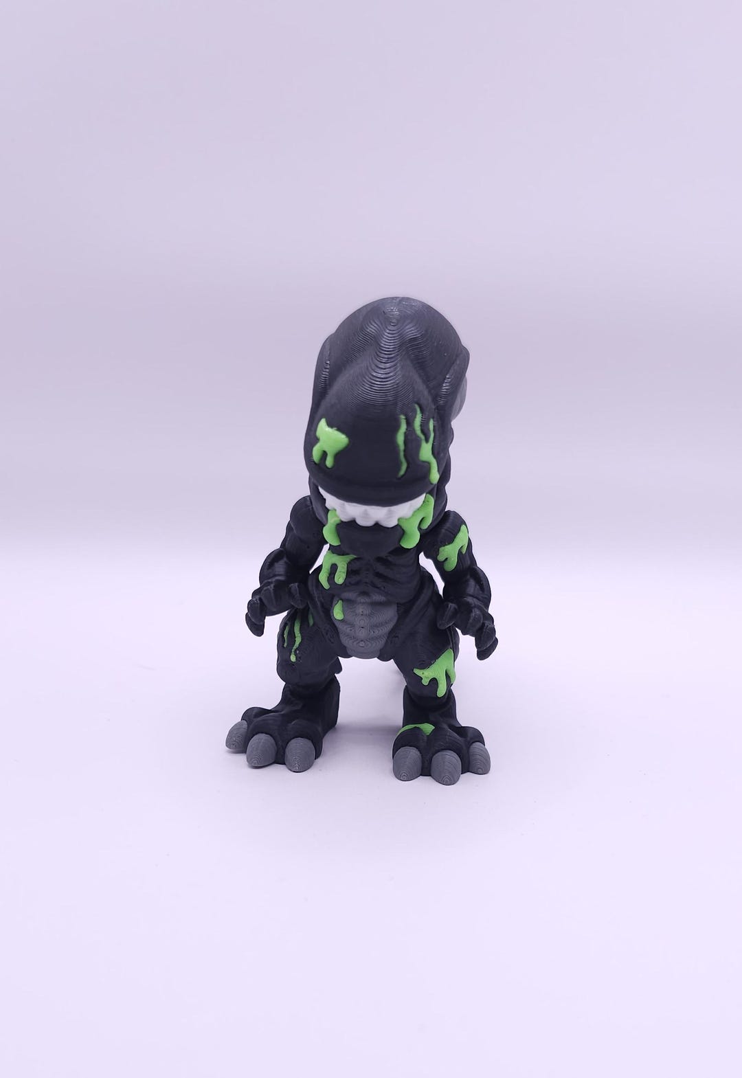 Mini Alien Xenomorph-inspired Figurine •80s Sci-fi Nostalgia ...
