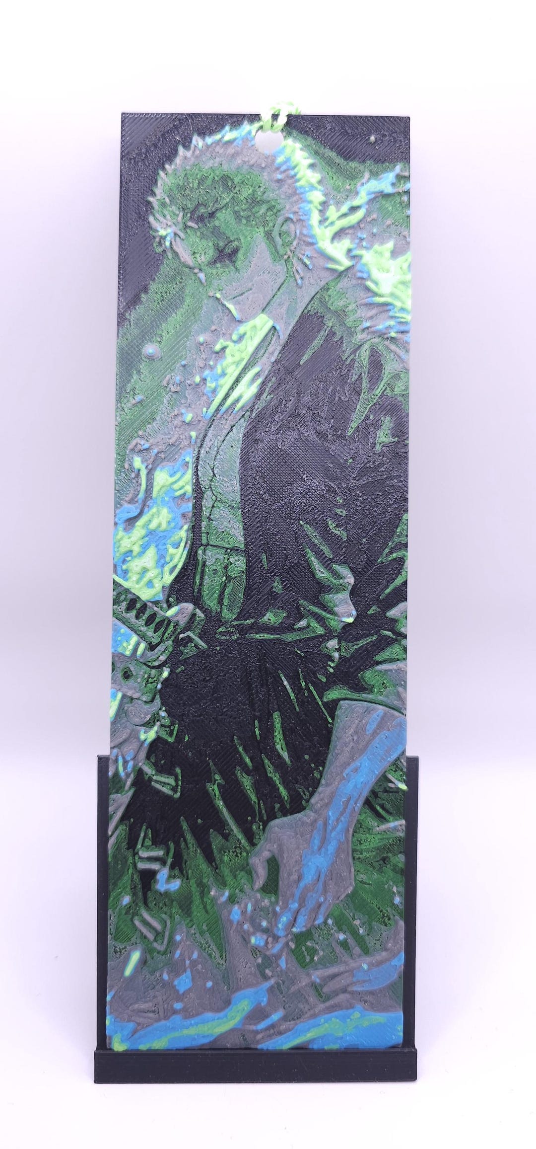 Roronoa Zoro Inspired Bookmark • Anime Swordsman Art • Manga Collector ...