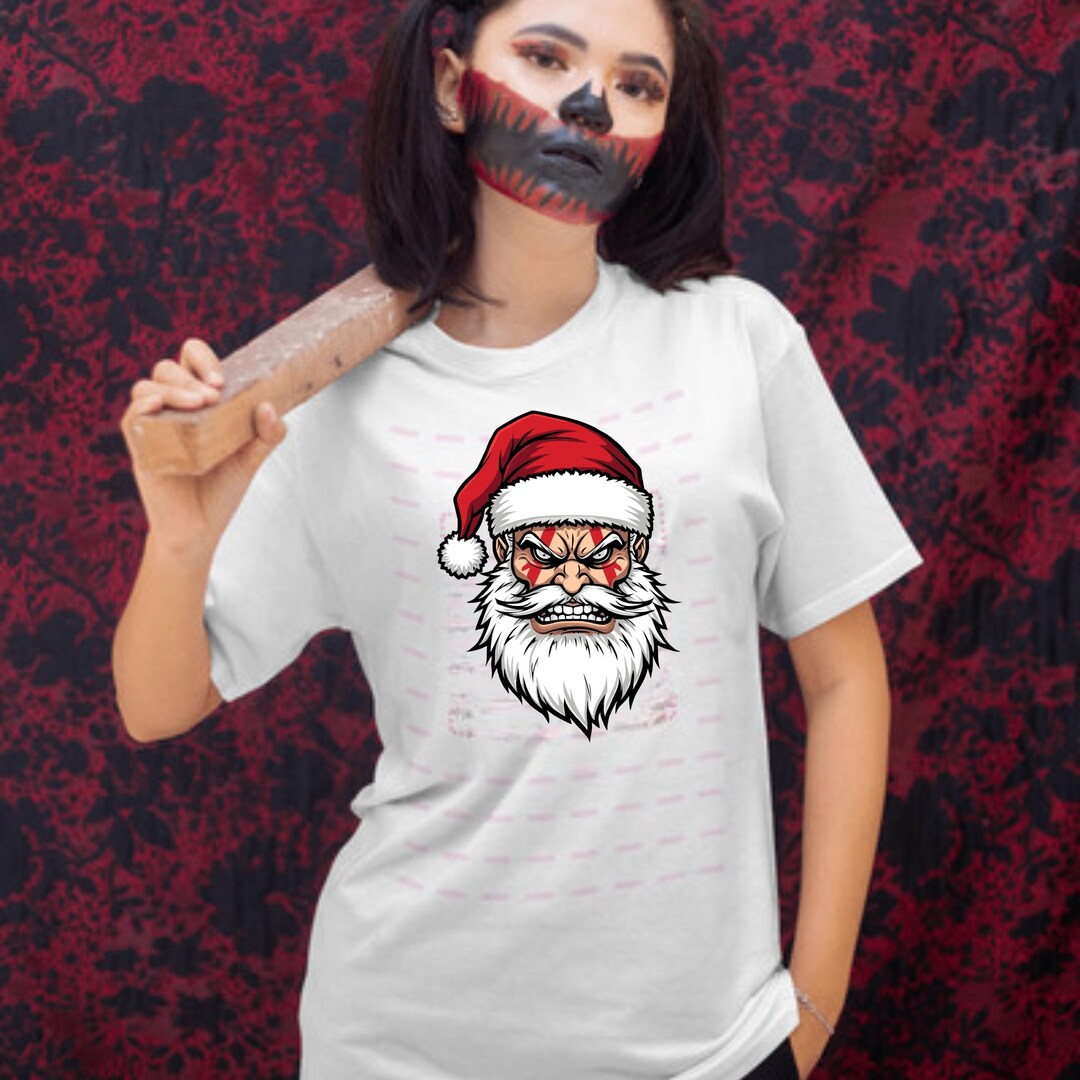 Angry Santa Claus Christmas Design | Holiday Decor (digital Download ...