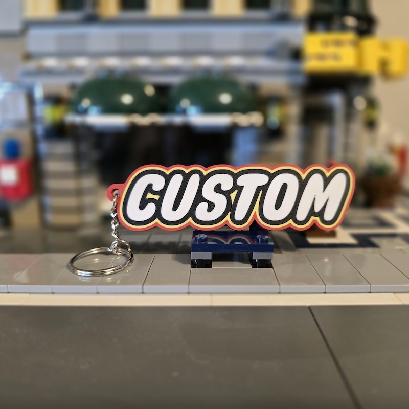 Personalized Legos Keychains - Etsy