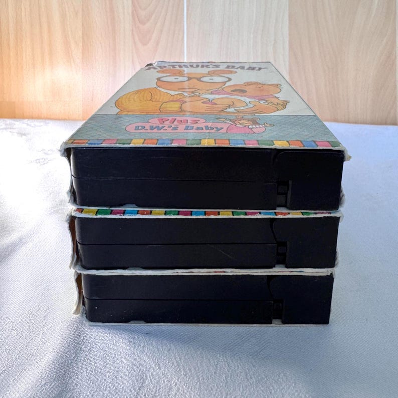 Vintage Arthur VHS Tapes - 1990s - Set of 3 - Etsy