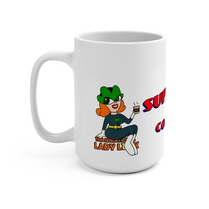 The Sensational Lady Luck: Even Superheroes Need a Coffee Break Coffee ...