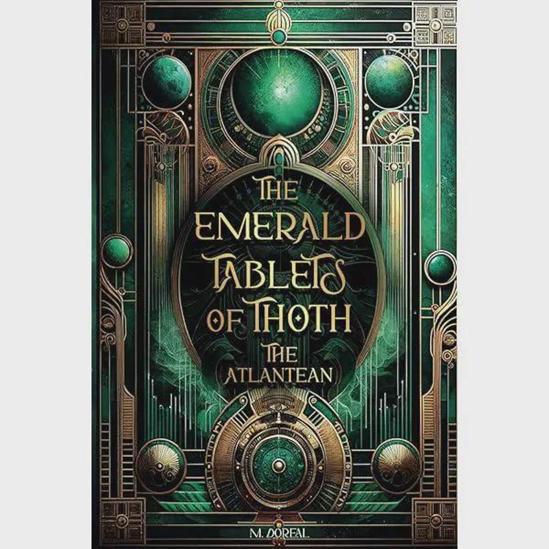 The Emerald Tablets of Thoth: Mystical Wisdom - Etsy