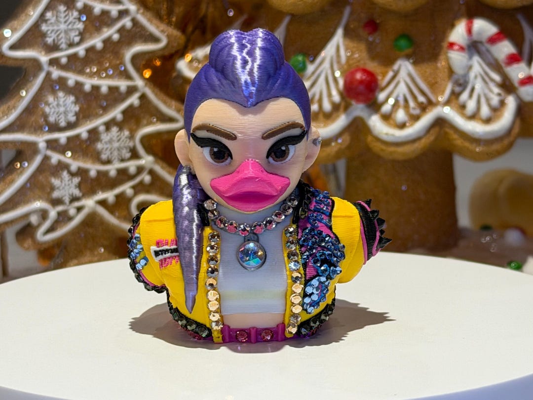 Rumi - Blinged Kpop 3D Printed Duck - Etsy