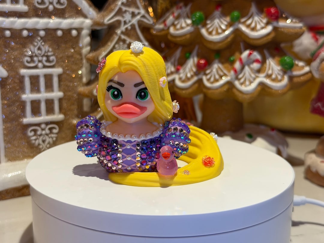 Luna Locks Princess 3D Printed Duck - Etsy