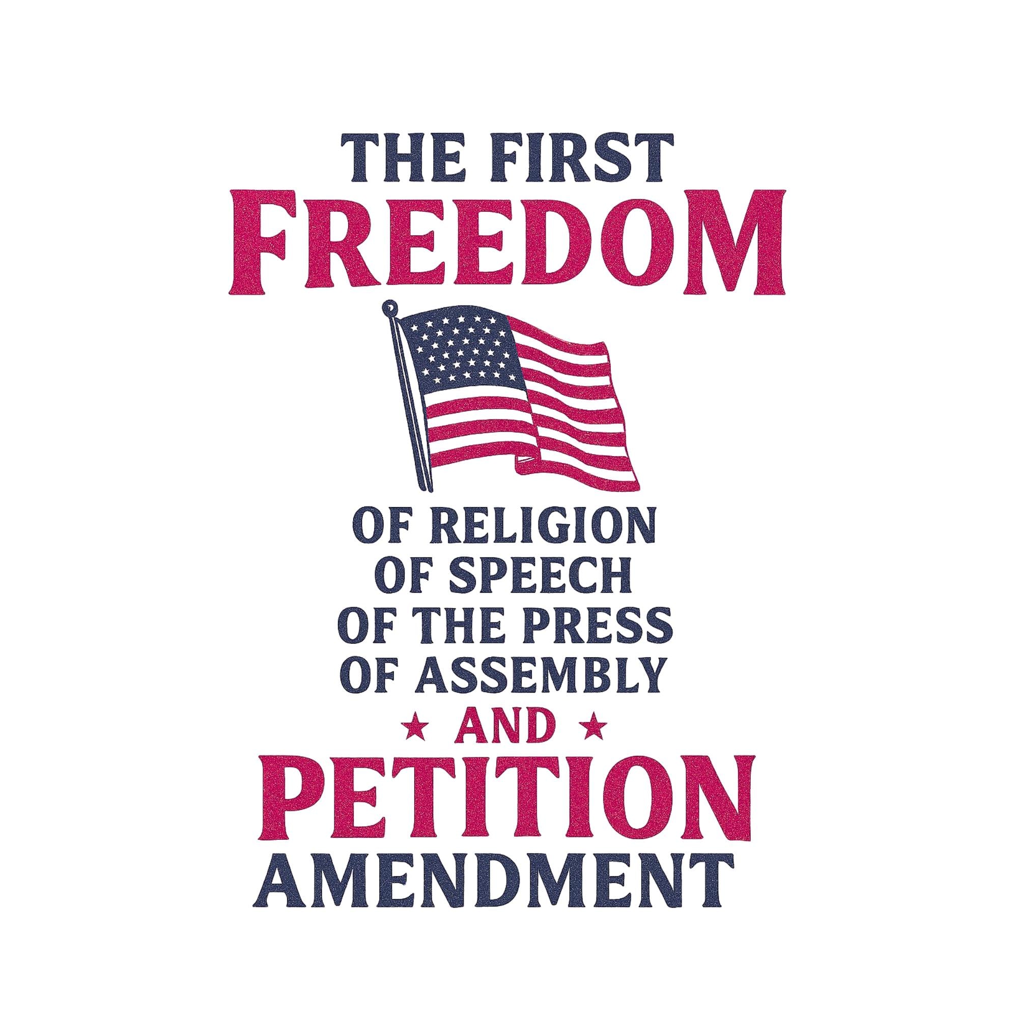 First Amendment Digital Download, Freedom, Speech, Religion, Press ...