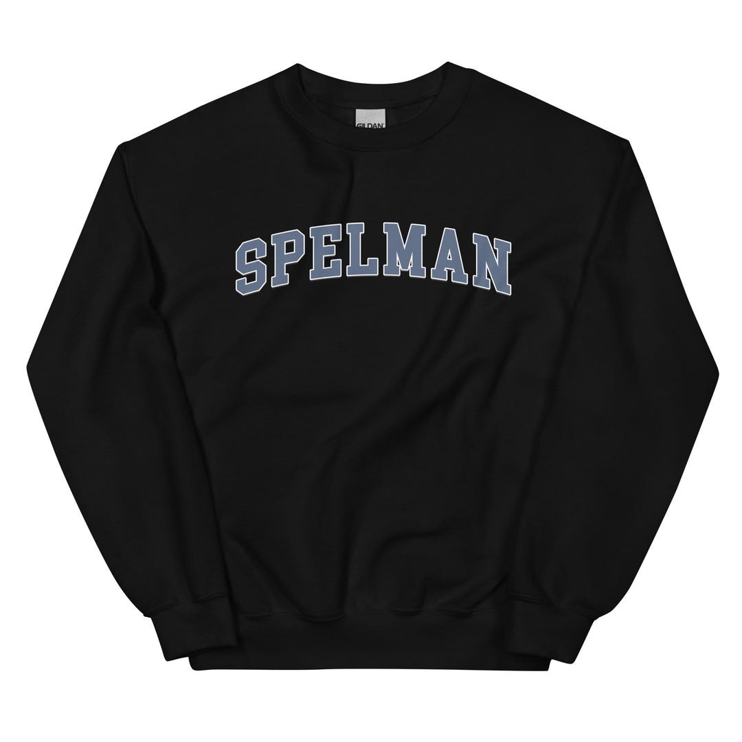 Spelman College Vintage Design Logo Crewneck Sweatshirt - Etsy