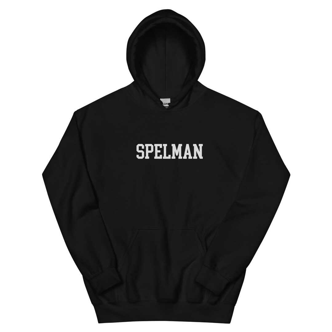 Spelman College Embroidered Hoodie Hooded Sweatshirt Crewneck, Vintage ...
