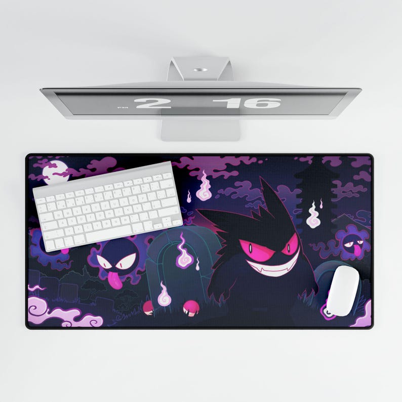 Gothic Gaming Desk Mats, Unique Desktop Mat for Gamers, Office Decor ...