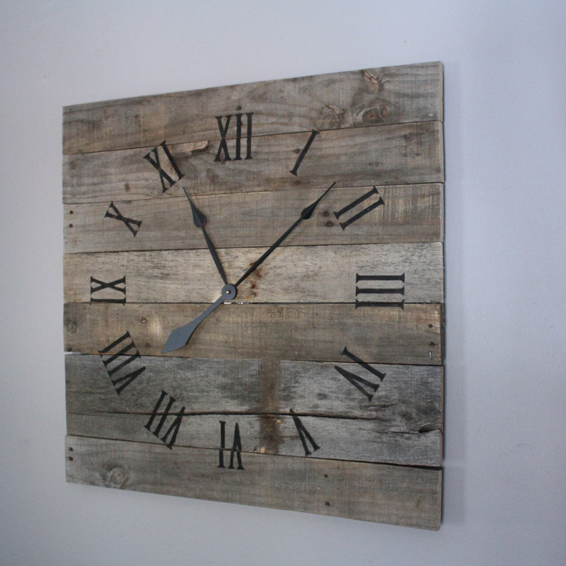 Farmhouse Wall Clock - Etsy