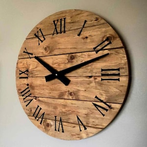 big oak clock