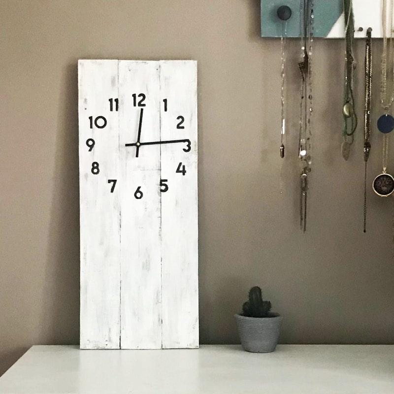 White "on" White "clock" - Etsy