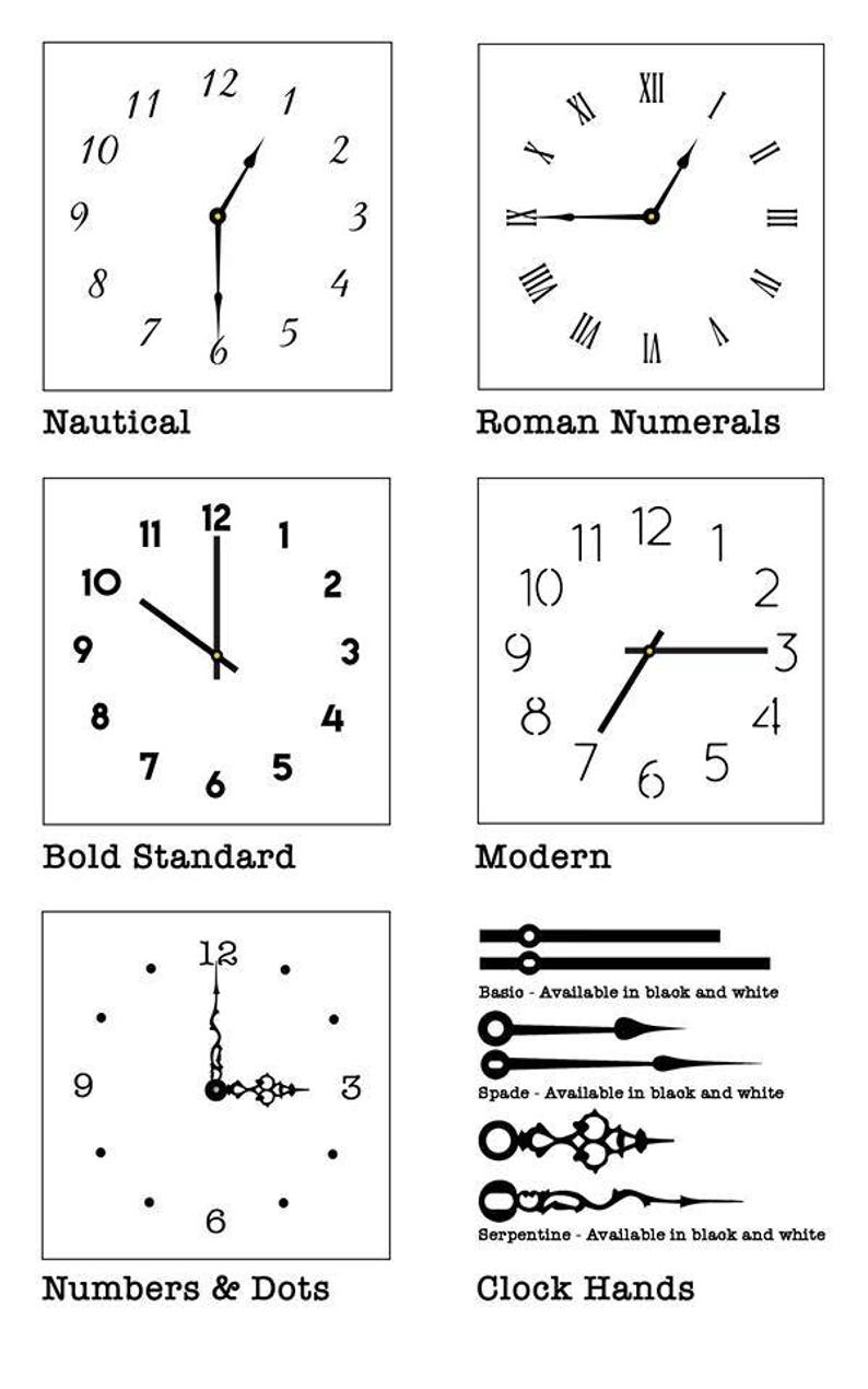 17 Handsome Round Wall Clock in Browns Gray and Blue - Etsy