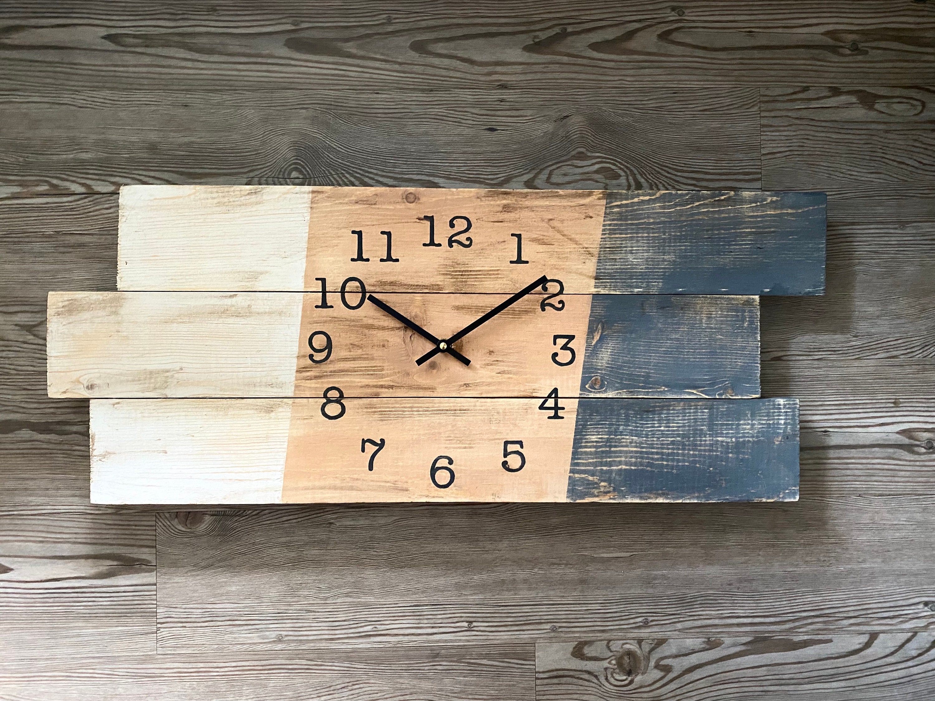 Reclaimed Wood Wall Clock