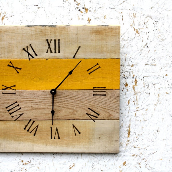 Pallet Wood Clock - Etsy