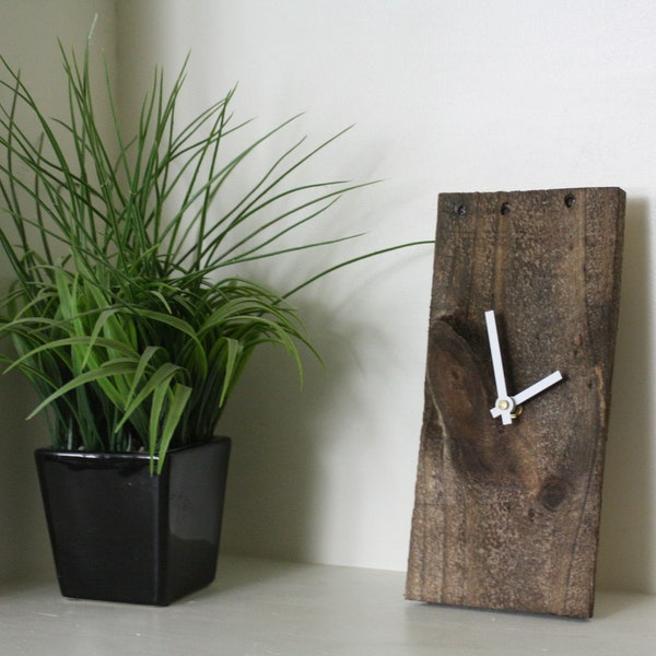 Rustic Desk Clock - Etsy