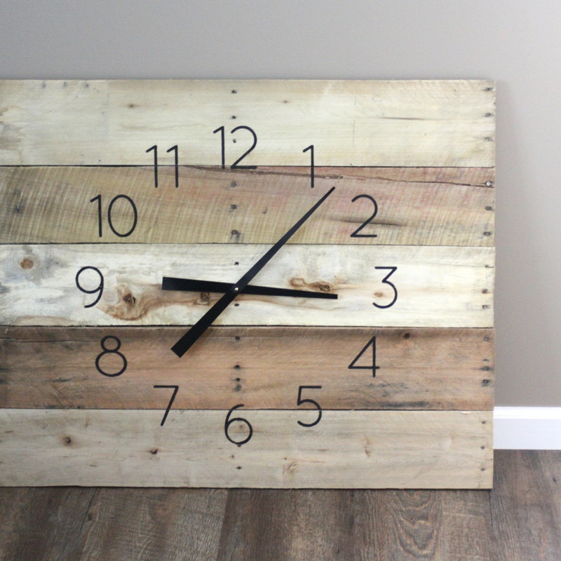 Farmhouse Clock - Etsy