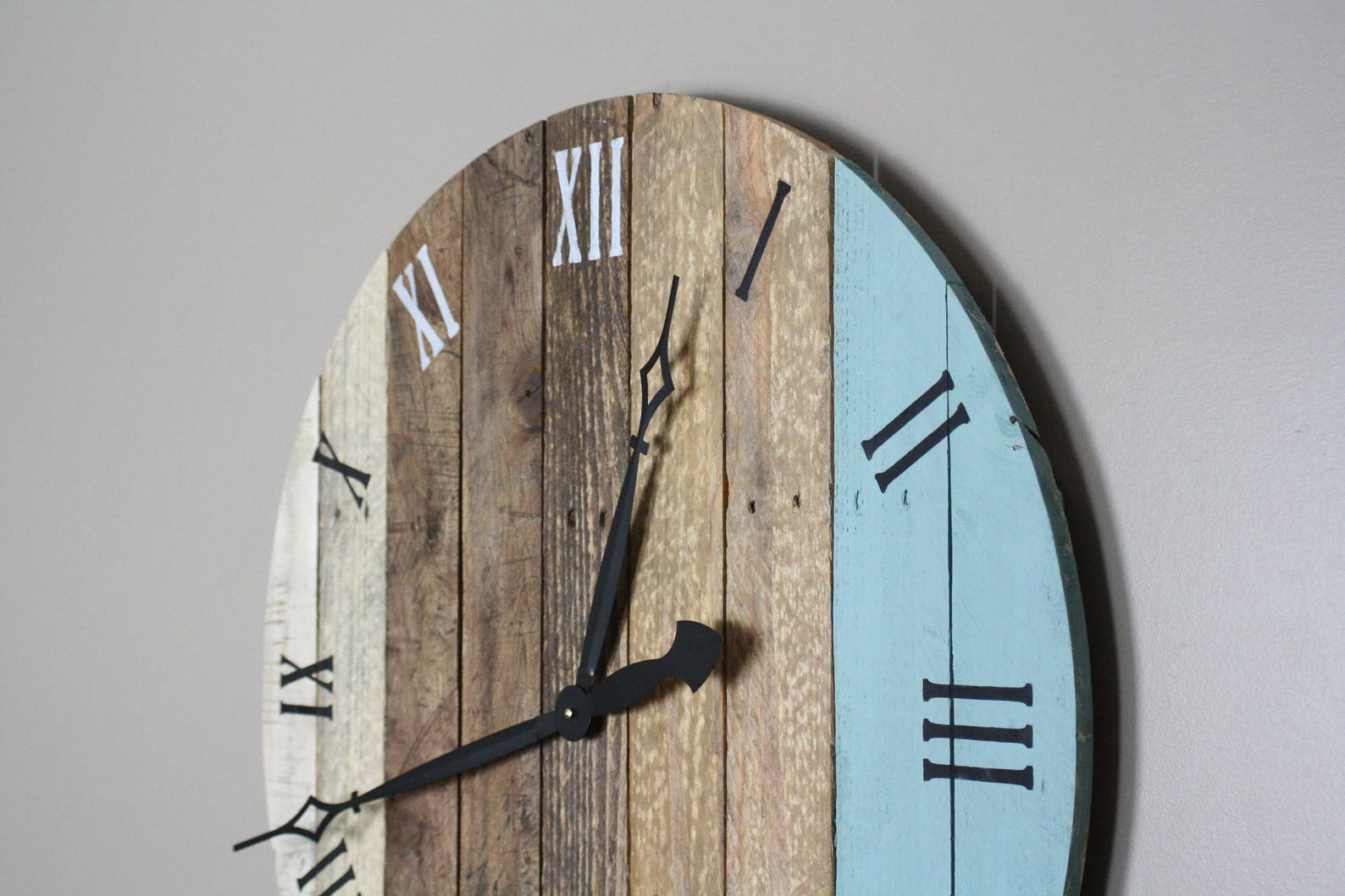 30 Large Rustic Clock Modern Farmhouse Decor Colonial - Etsy