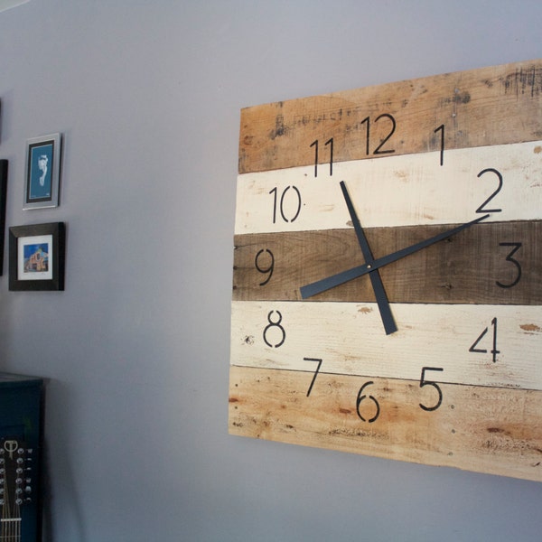 Farmhouse Wall Clock - Etsy