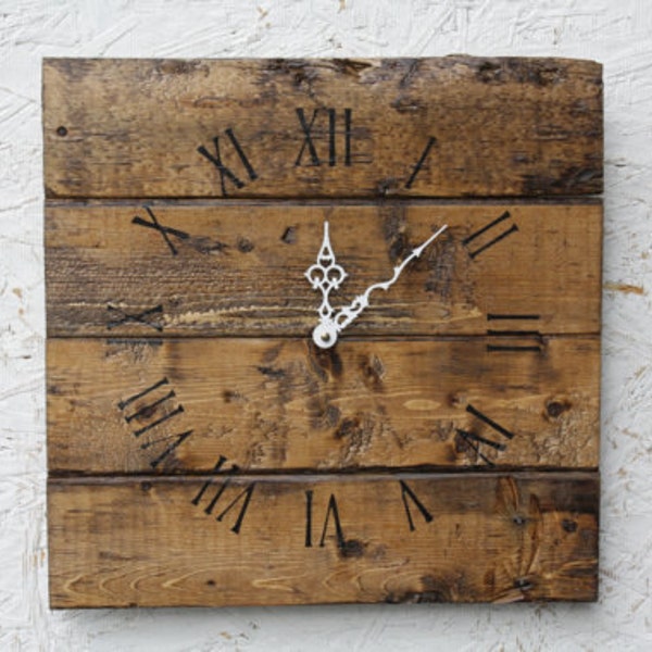 Square Wall Clock - Etsy
