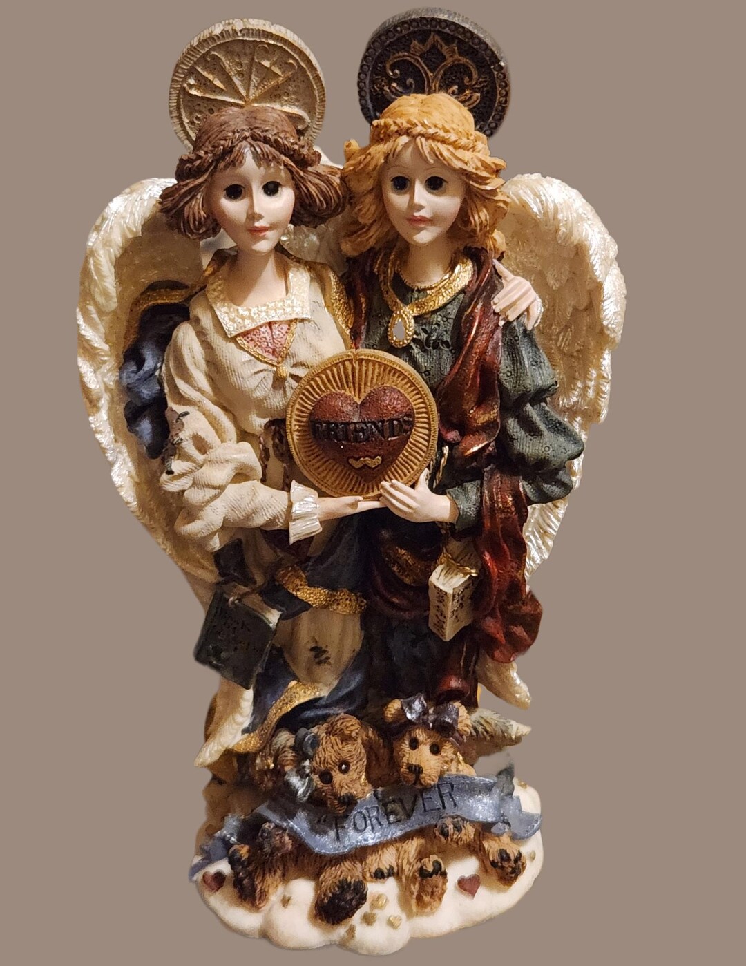 Vintage Boyd Bears Angel Figurine: Constance & Felicity, Limited ...