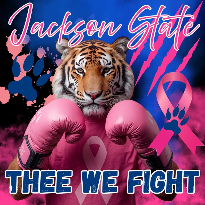 JSU Breast Cancer - Etsy