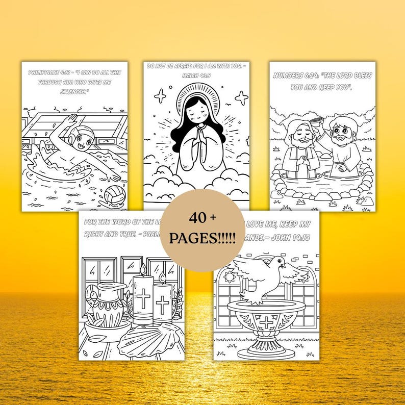 Kids Bible Verse Coloring Pages, Kid's Bible Coloring Pages, Sunday ...