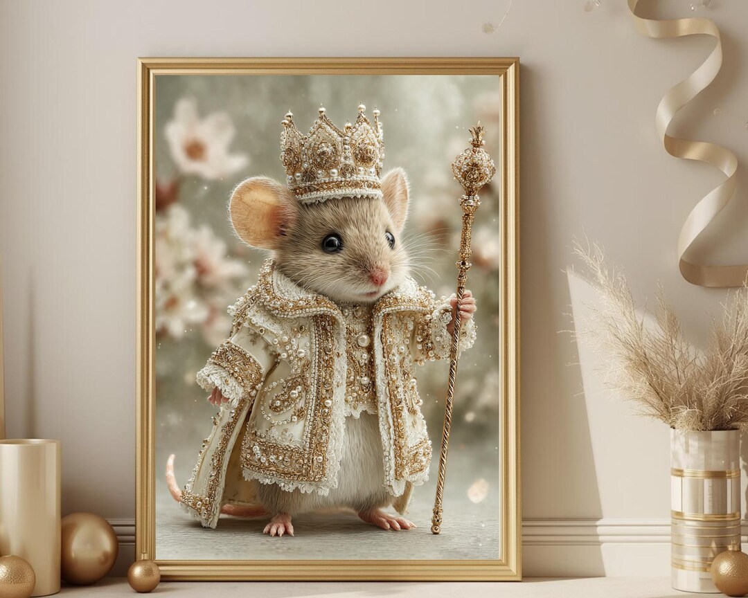 Royal Rat King Doll Printable – Nutcracker Inspired Winter Collectible ...