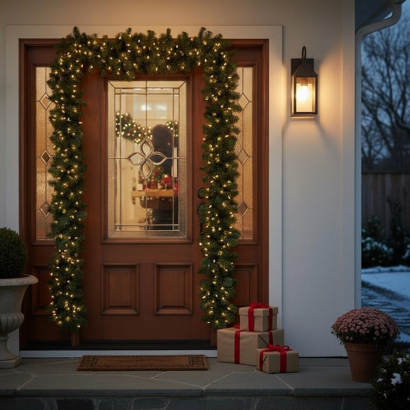 Christmas Garland String Decor - Etsy UK