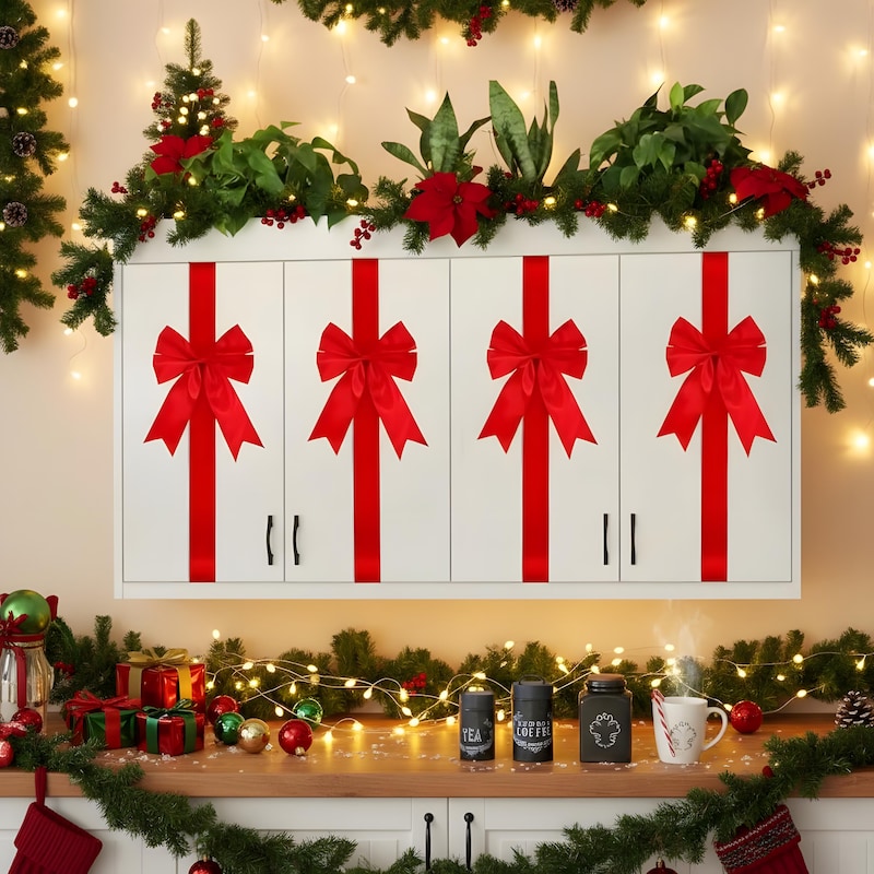 Christmas Cupboard Decor - Etsy UK