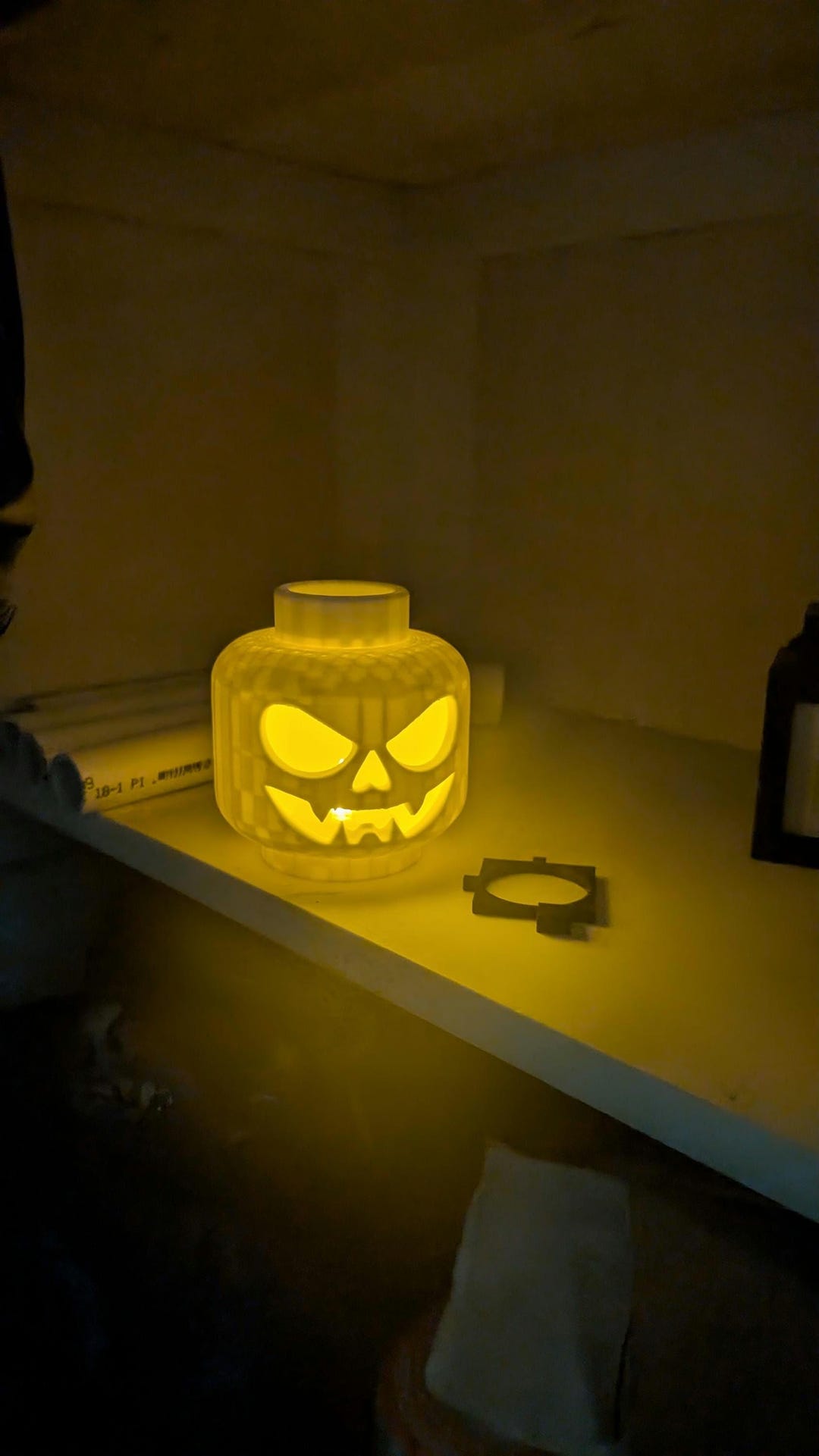 Lego Skeleton Jack-o'-lantern - Etsy