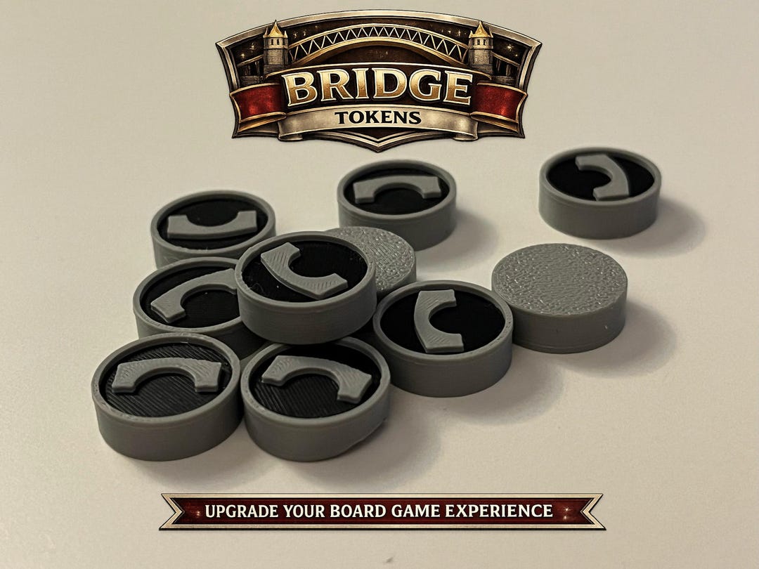 Generic Bridge Game Tokens – Board Game Pieces - Etsy