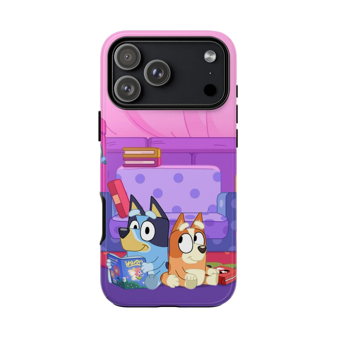 Phone Cases, Bluey Character Design, Blue Heeler, Kids Cartoon ...