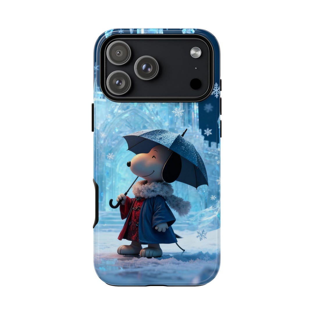 Snoopy iPhone Case Set: Winter, Space, Autumn Designs - Etsy