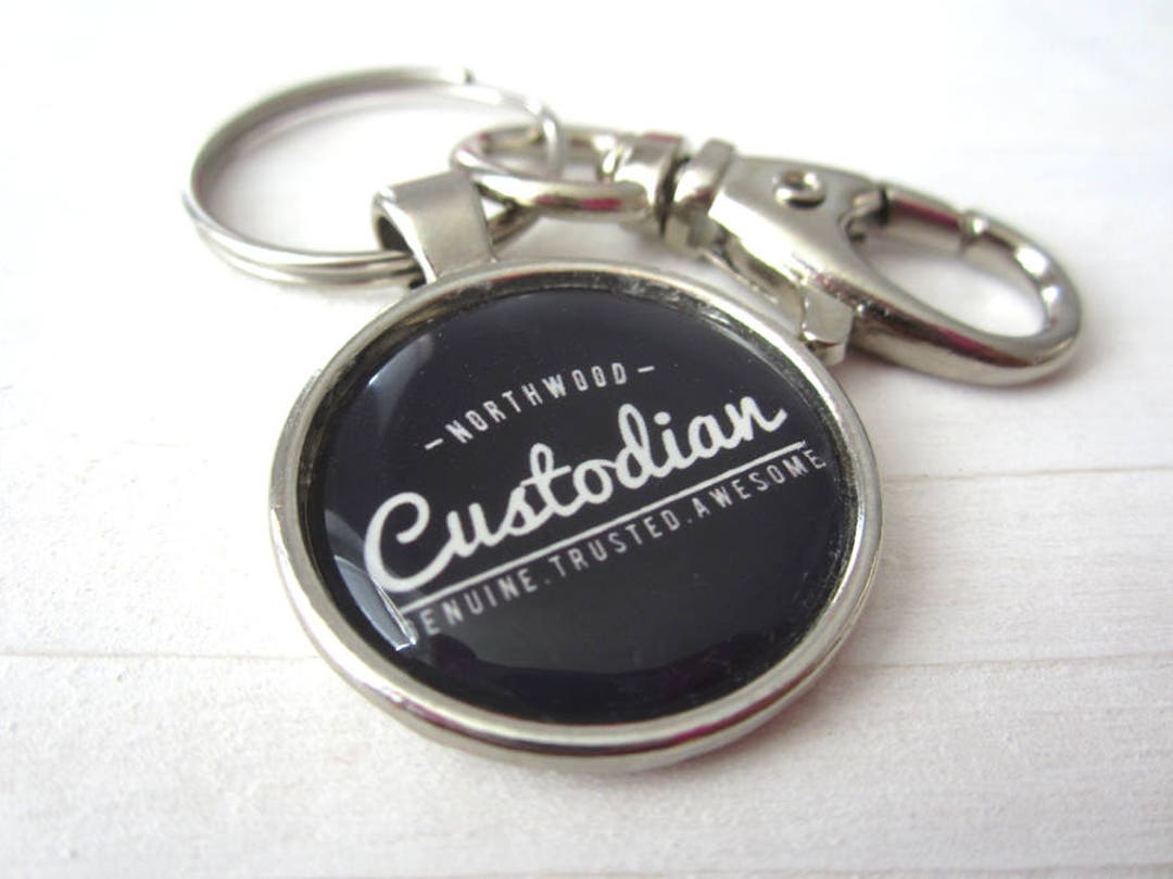 Custodian Key Chain Appreciation Gifts, Janitor Gifts for Christmas ...
