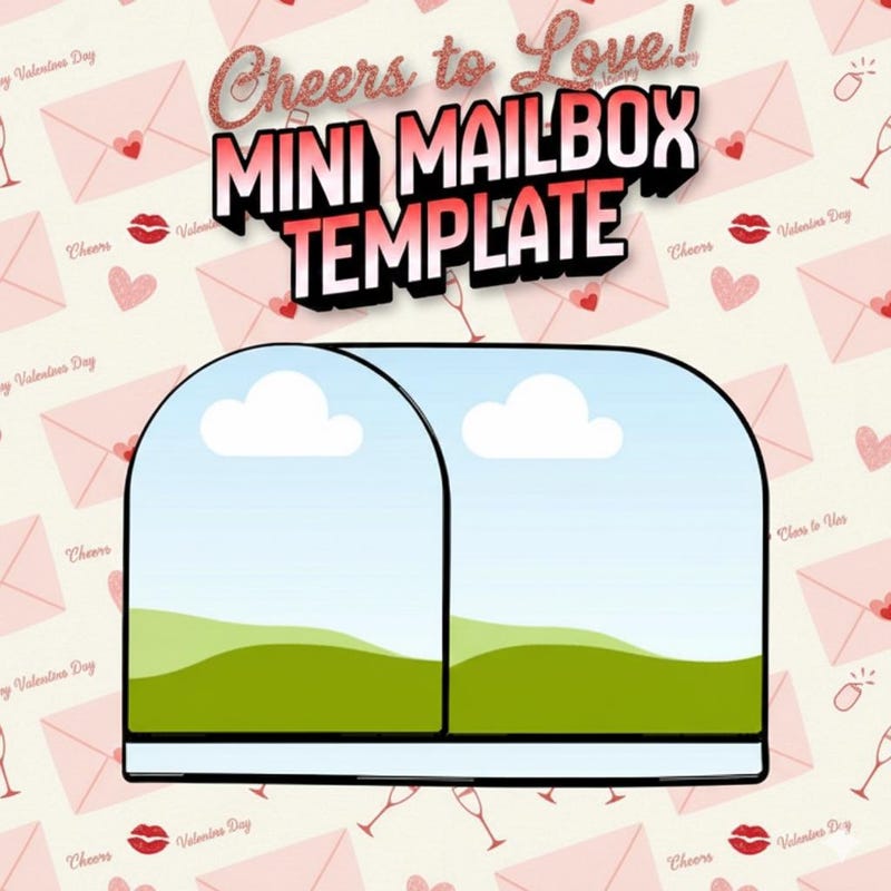 Valentine Mailbox Digital - Etsy