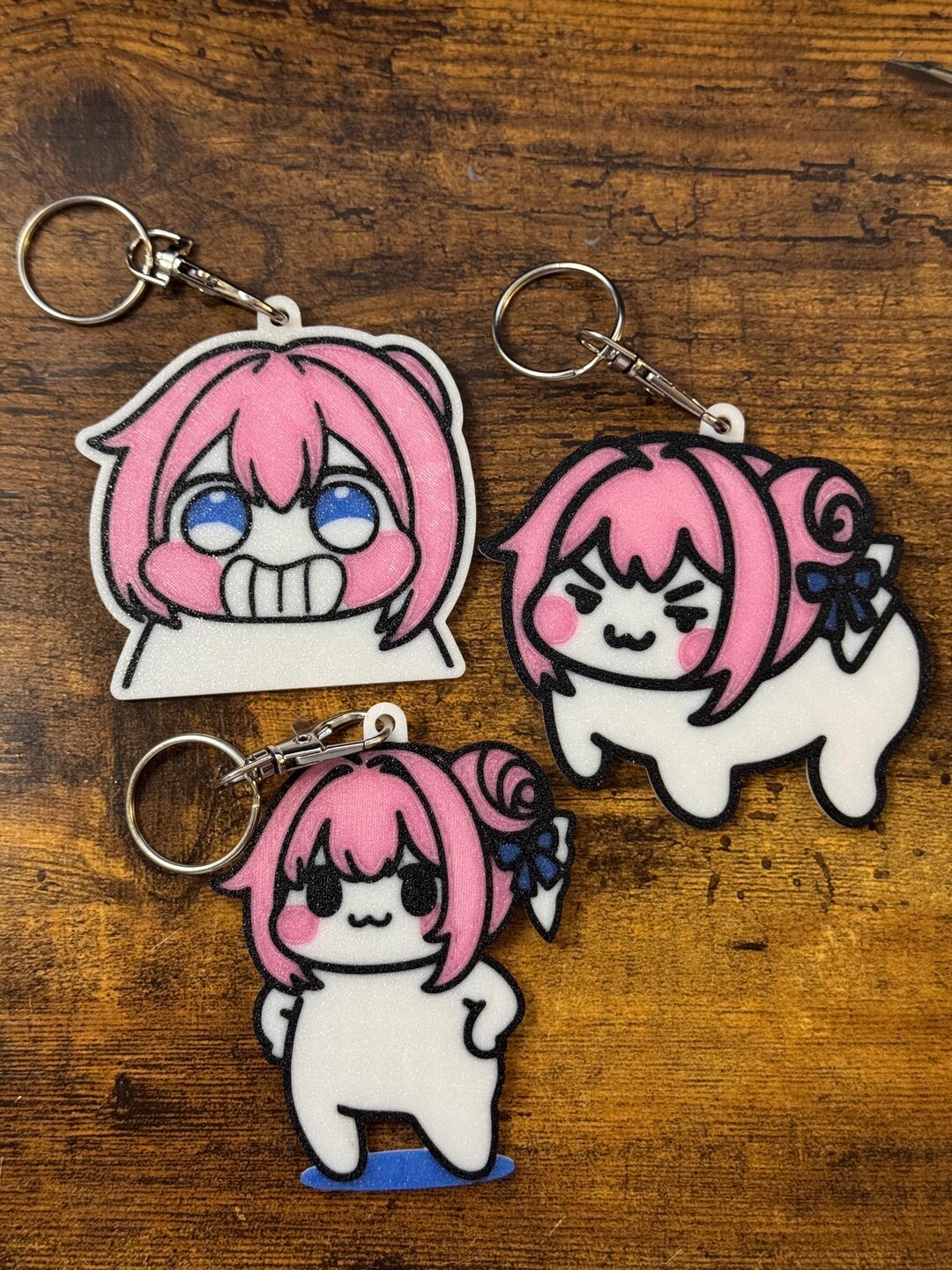 NIKKE Doro Memes 3D Print Keychains Set - Etsy