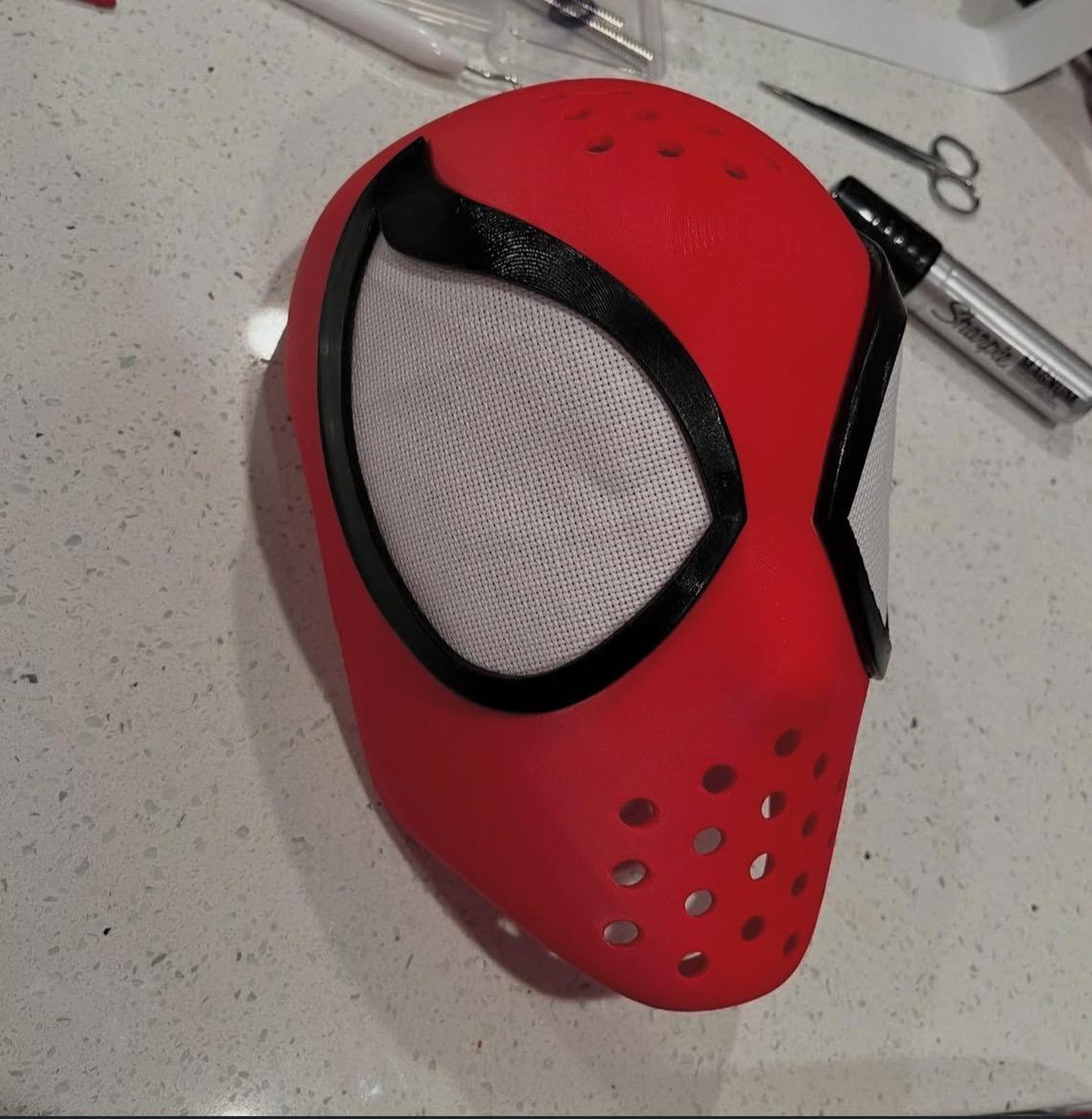 Ultimate Spider-man Faceshell - Etsy