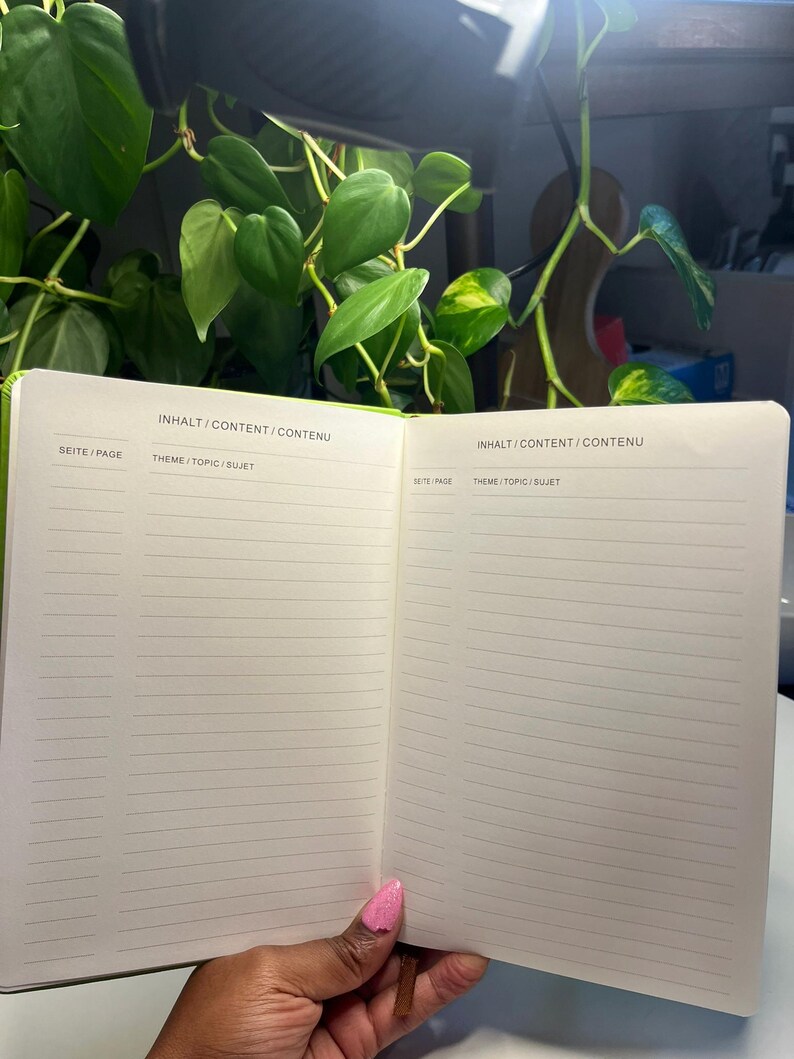 Faith Journal for Women – A5 Lined Notebook, Lime Green Faux Leather ...