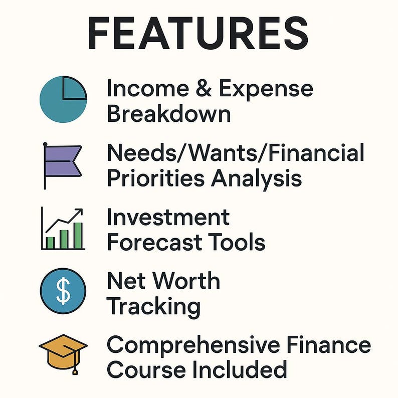 Ultimate Personal Finance Dashboard – Elite Edition | Advanced Budget ...