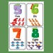 Dinosaur Number Flashcards for Kids 1–20 | Colorful Printable Learning ...