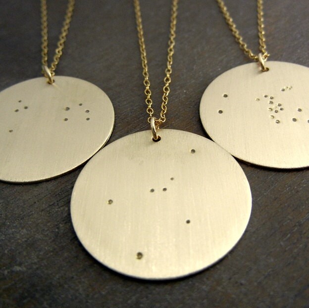 Big Dipper Necklace | Gold Big Dipper Charm Ursa Major | Great Bear ...