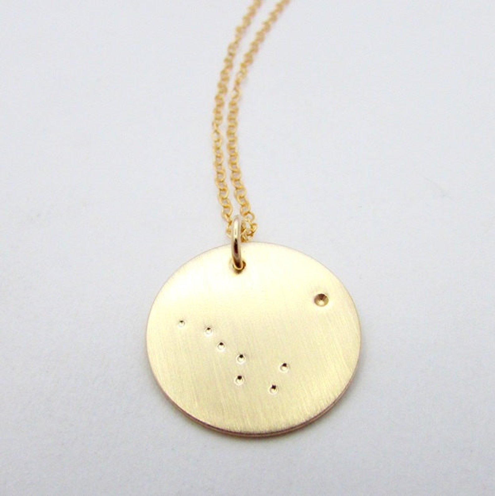 Big Dipper Necklace | Gold Big Dipper Charm Ursa Major | Great Bear ...