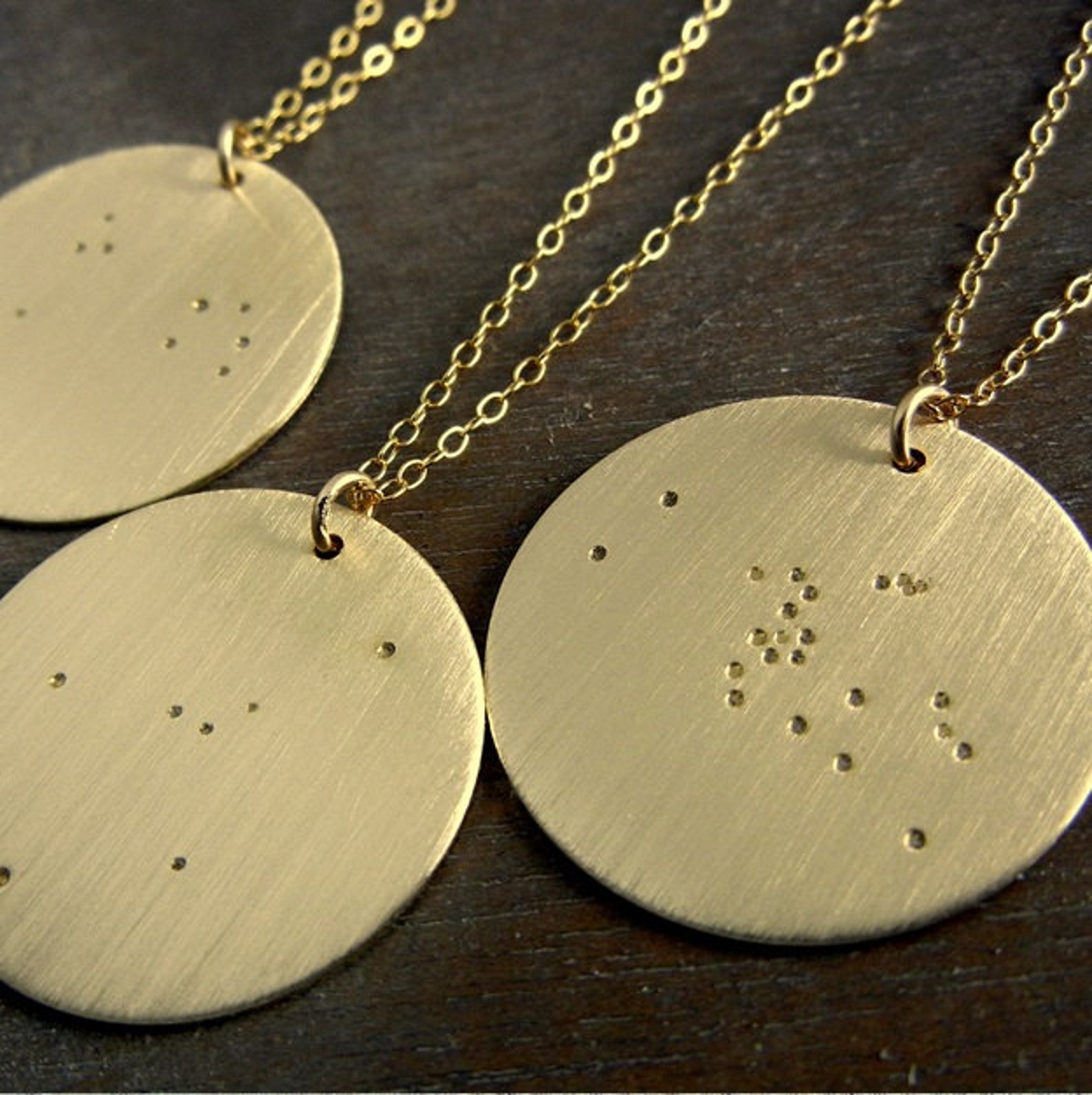 Big Dipper Necklace | Gold Big Dipper Charm Ursa Major | Great Bear ...