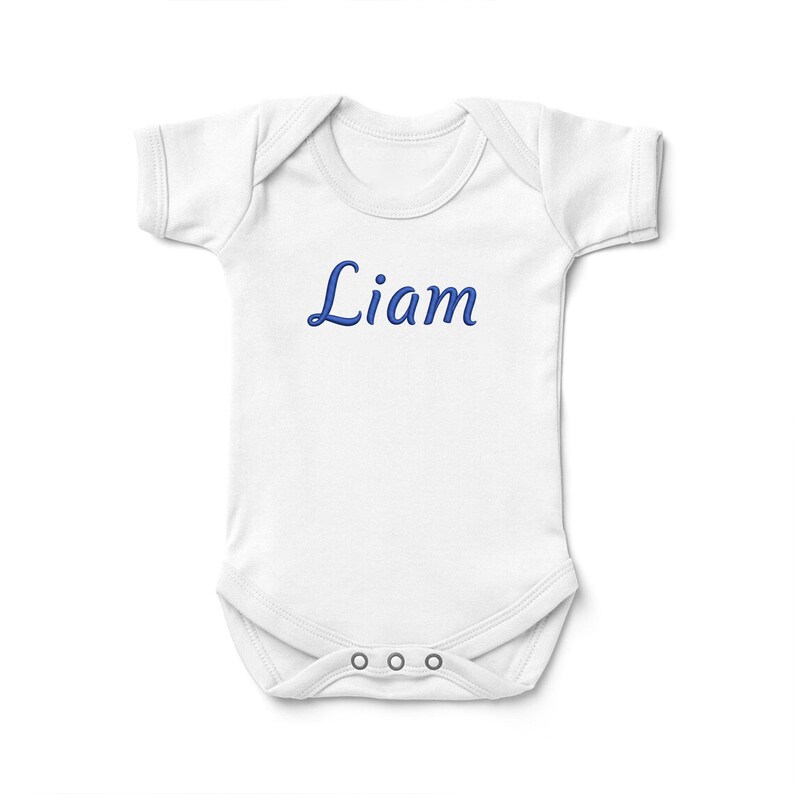 Boldrix Script Machine Embroidery Font Alphabet Design File 6 Sizes ...