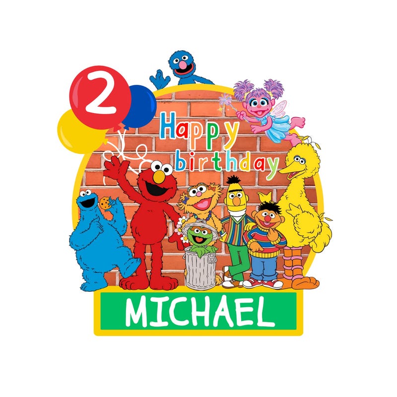 Elmo Cake Topper for 2 - Etsy UK