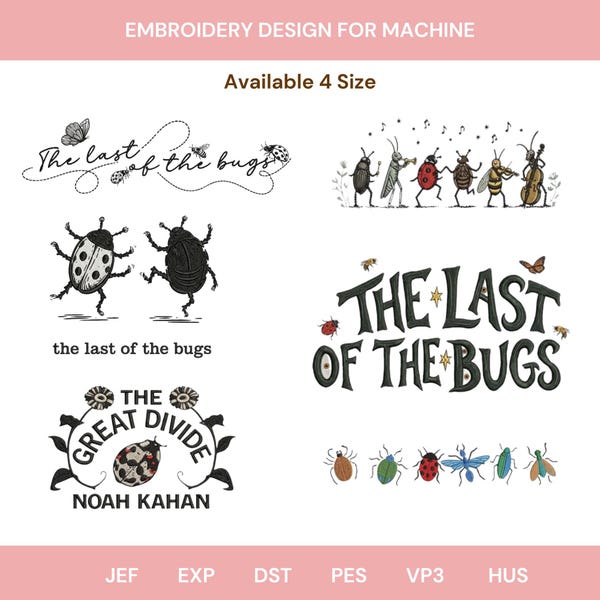 Noah Embroidery Files - Etsy