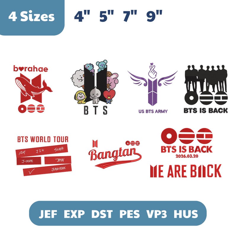 Bts Arirang Logo Png - Etsy