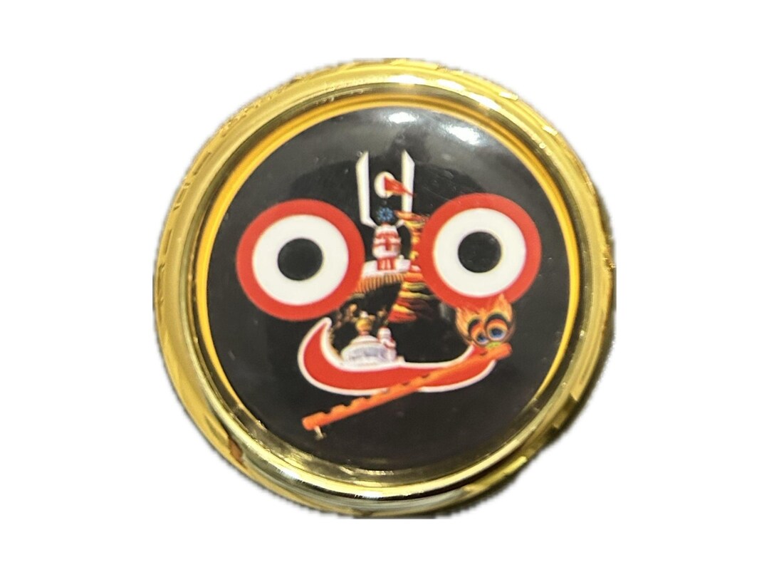 Jagannath Eye Figurine | Hindu Spiritual Decor | All-seeing Deity ...