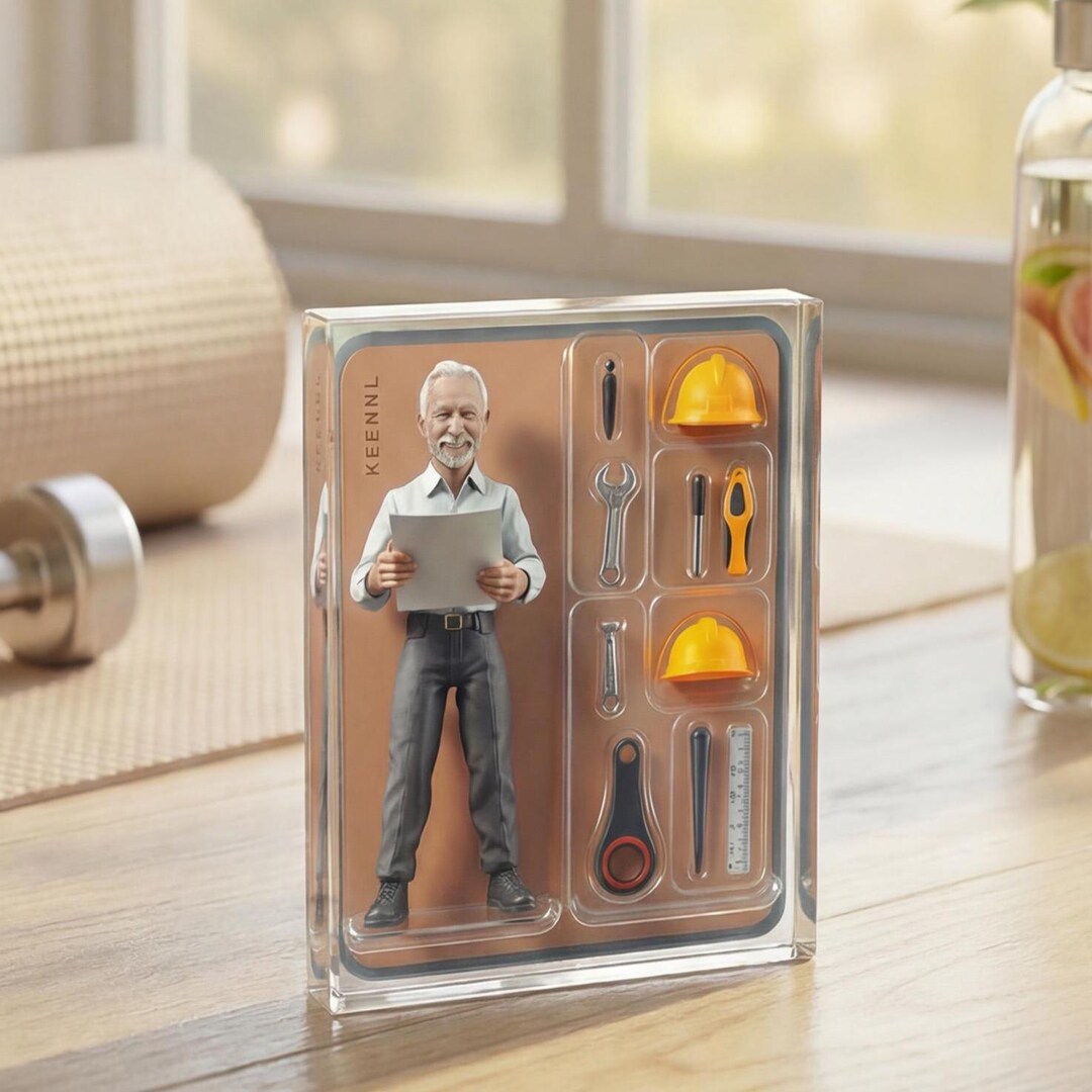 Custom Career Figurine – Personalized 2D Acrylic Job Doll With ...